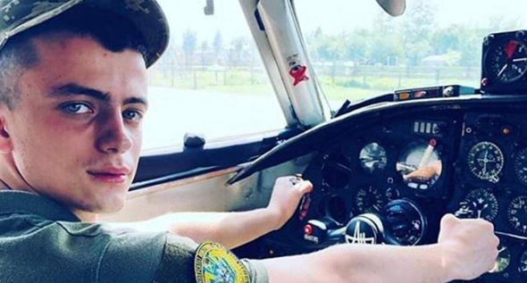 На Львівщині прощаються із загиблим в авіатрощі 20-річним курсантом ...