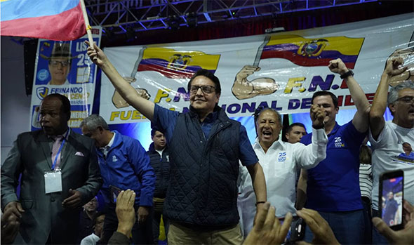 В Еквадорі застрелили кандидата у президенти Збруч