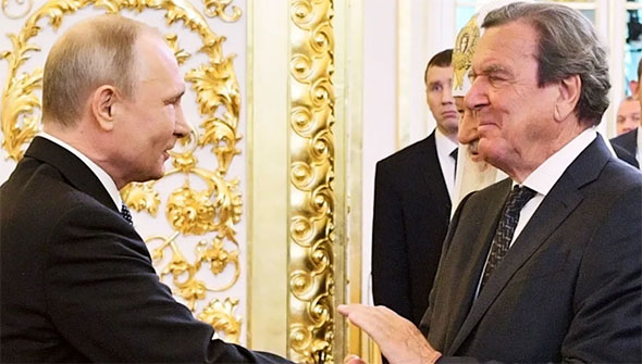 Суд дозволив називати ексканцера Шрьодера «хлопчиком на побігеньках у Путіна Збруч